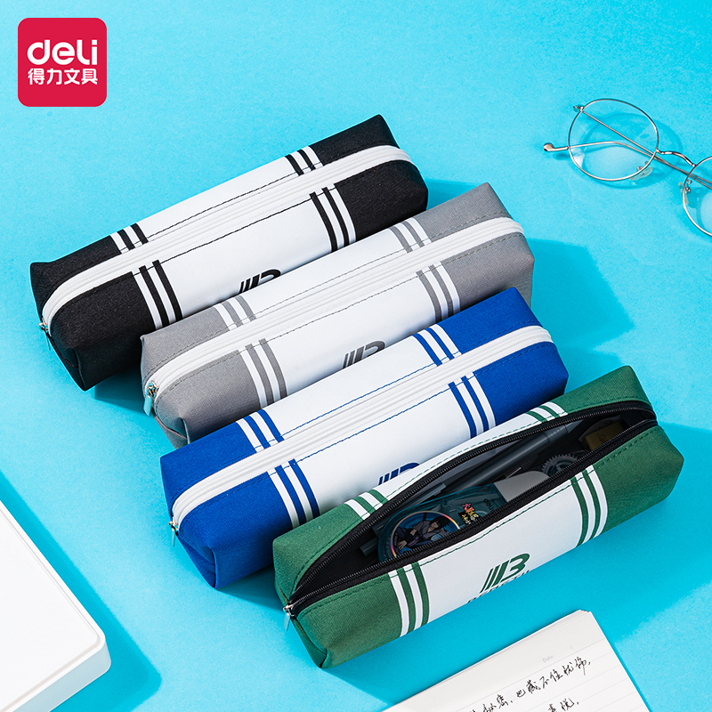 Deli Pencil Pouch: Pencil Pouches Bulk, Beautiful Pencil Bag Box