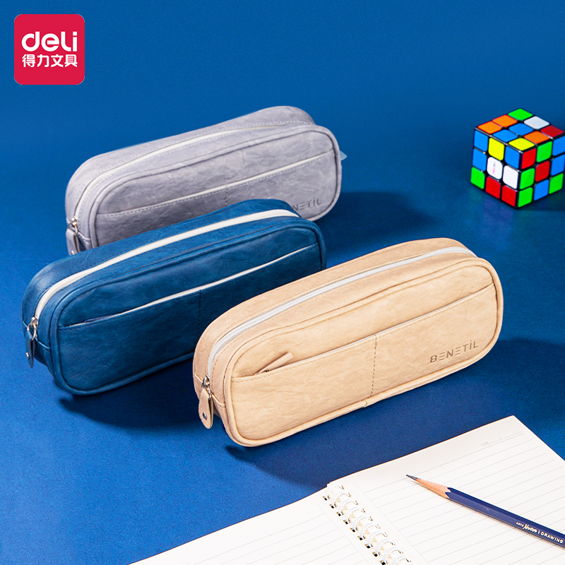 Deli Pencil Pouch: Pencil Pouches Bulk, Beautiful Pencil Bag Box