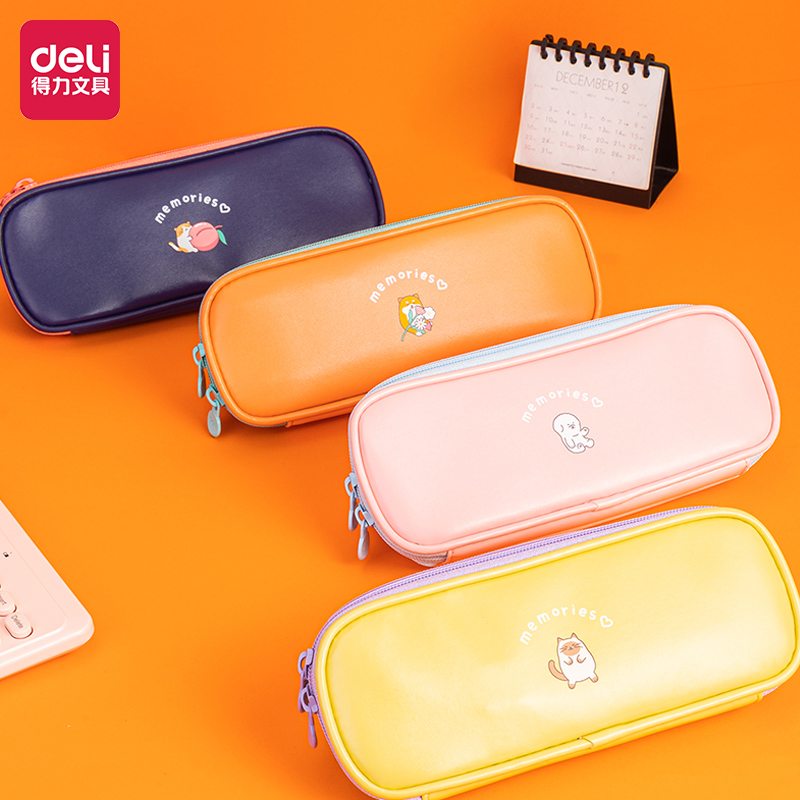 Deli Pencil Pouch: Pencil Pouches Bulk, Beautiful Pencil Bag Box