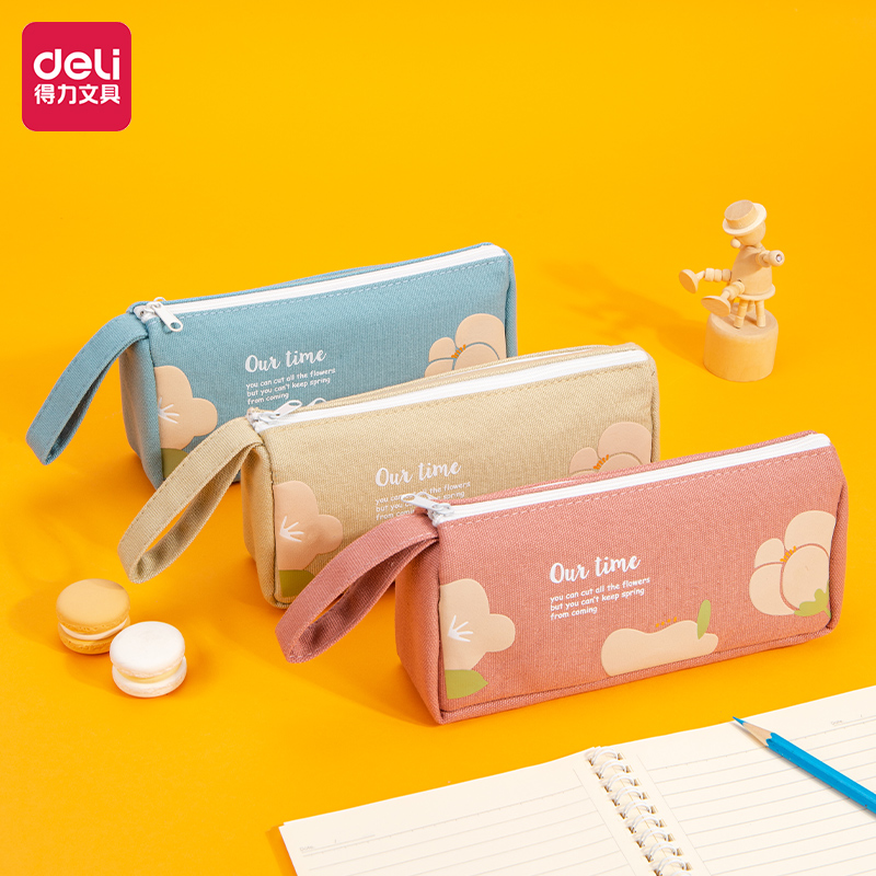 Deli Pencil Pouch: Pencil Pouches Bulk, Beautiful Pencil Bag Box
