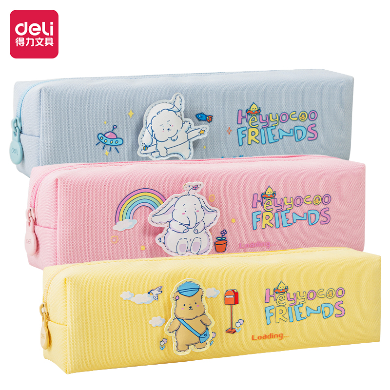 Deli Pencil Pouch: Pencil Pouches Bulk, Beautiful Pencil Bag Box