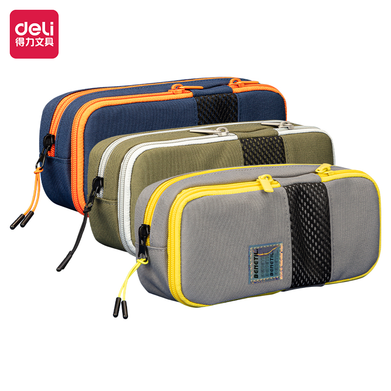 Deli Pencil Pouch: Pencil Pouches Bulk, Beautiful Pencil Bag Box