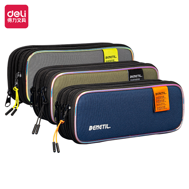 Deli Pencil Pouch: Pencil Pouches Bulk, Beautiful Pencil Bag Box