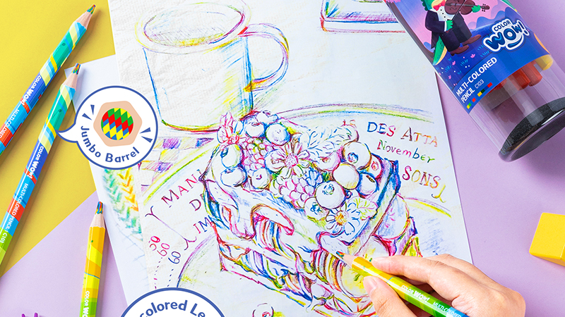 Discover Deli’s New Color Wow Collection: Felt Pens and Colored Pencils ...