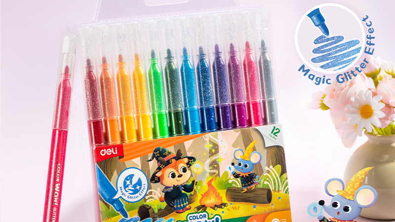Discover Deli’s New Color Wow Collection: Felt Pens and Colored Pencils ...